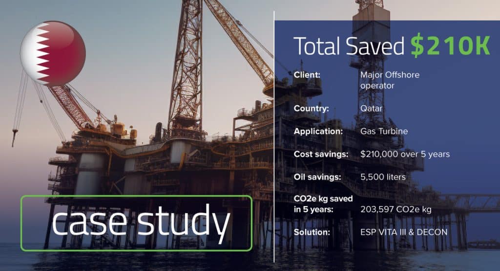 Qatar Offshore Operator reaches $210,000 in cost savings
